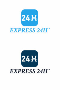 Express 24H Logo Design - MasterBundles