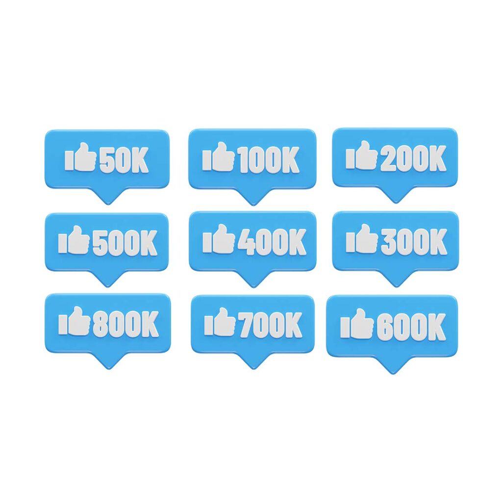 Like React 3D Rendering Icon Bundle - MasterBundles