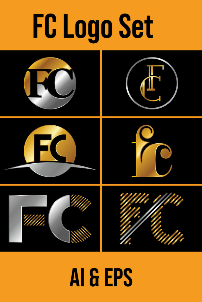 Initial Letter F C Logo Design Vector Template | MasterBundles