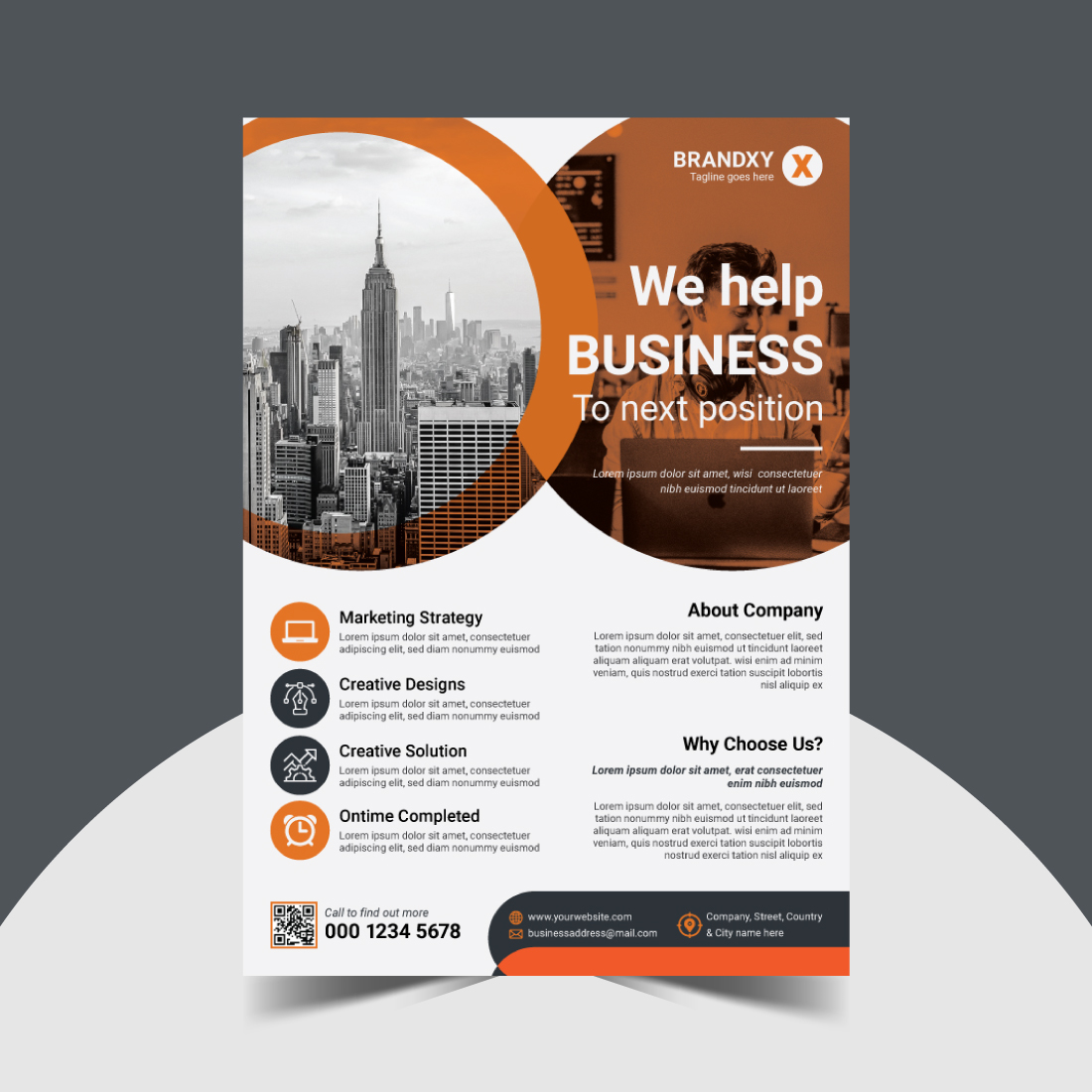 Simple Corporate Flyers Design