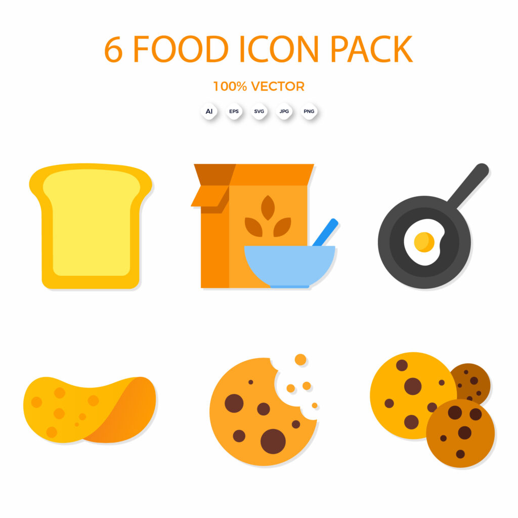 Food Illustrator Pack | MasterBundles