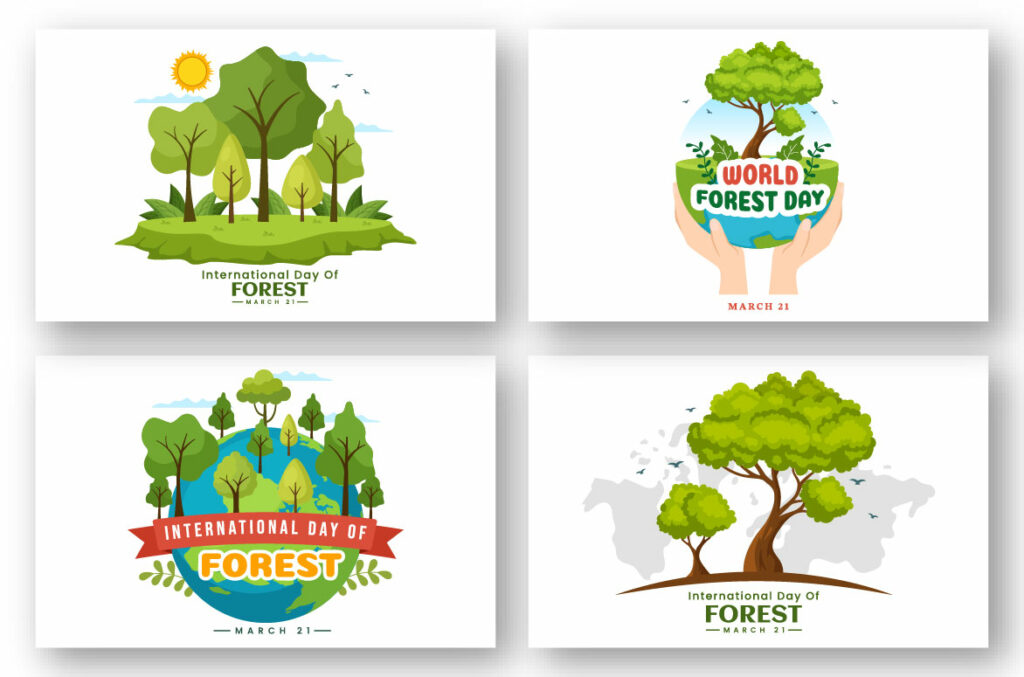 15 World Forestry Day Illustration - MasterBundles