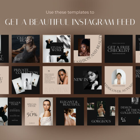 Bundle 3 In 1 - For Elegant Instagram | MasterBundles