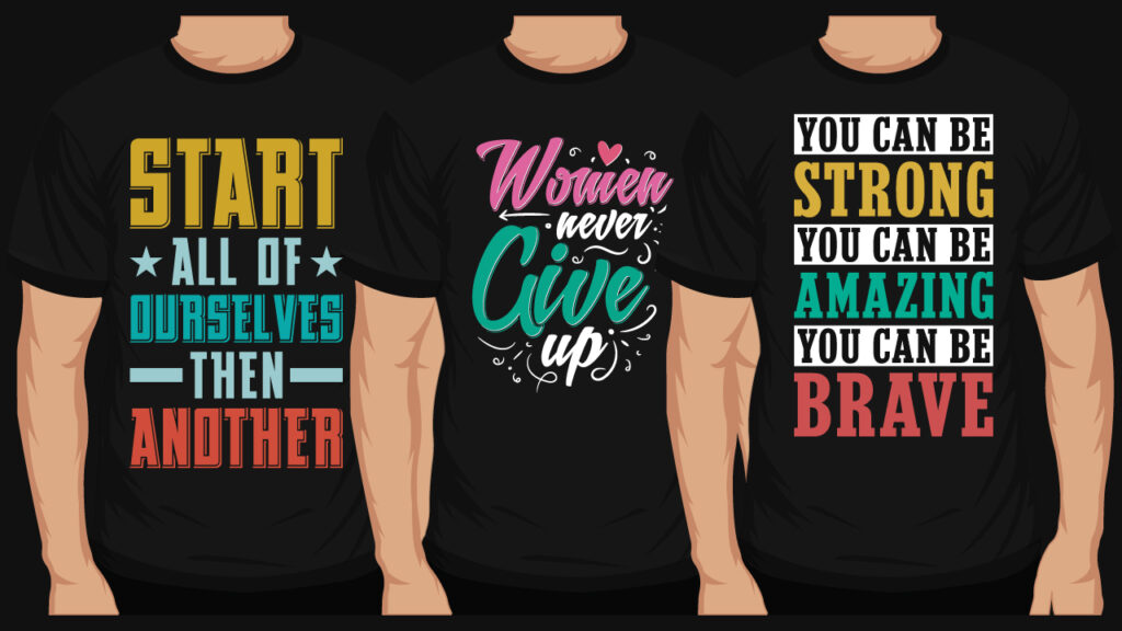 10 Beat Typography T-Shirt Designs Bundle - MasterBundles