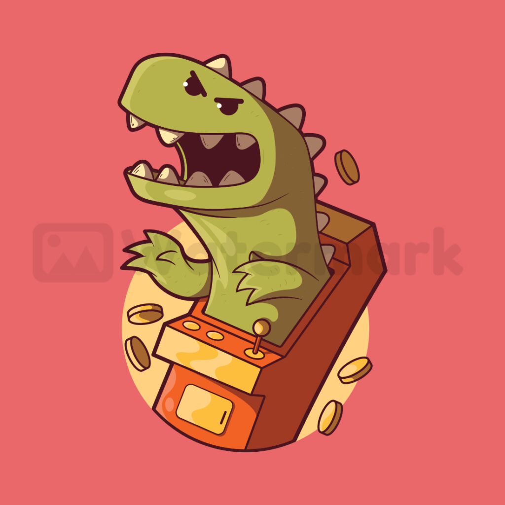 Dino Comet - MasterBundles