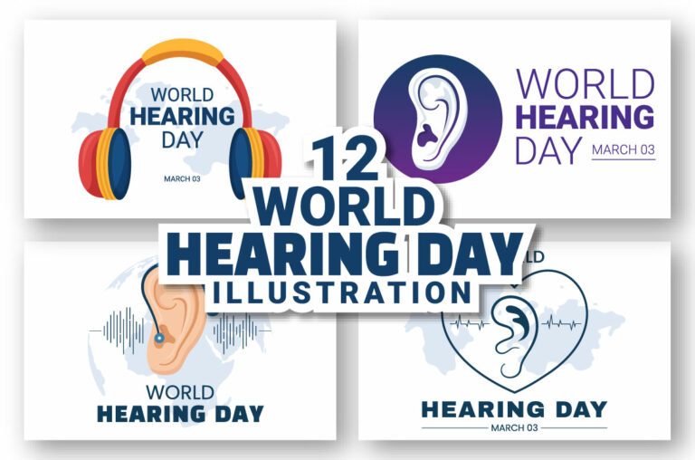 12 World Hearing Day Illustration - MasterBundles