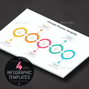 Horizontal Chain Infographic – MasterBundles