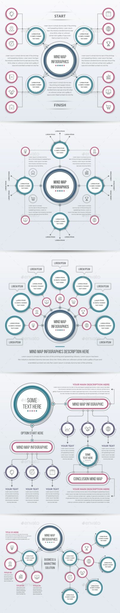 Mind Map Template – MasterBundles