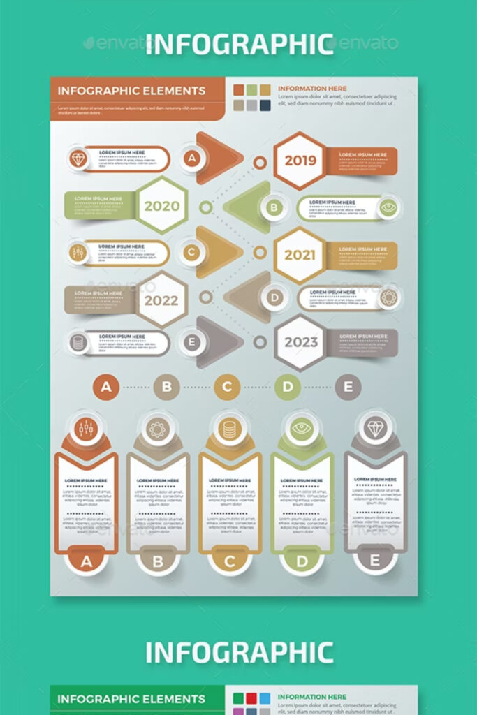 Clean Infographic Design – MasterBundles