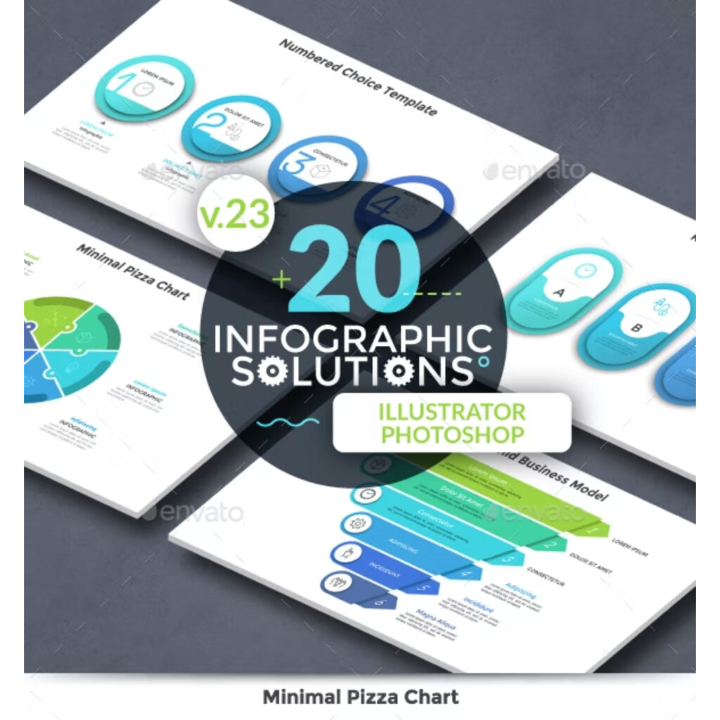 Infographic Solutions. Part 23 – MasterBundles