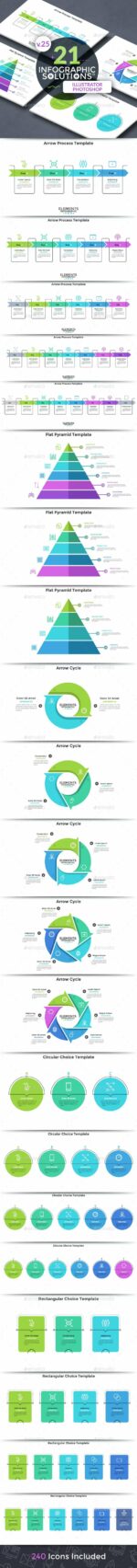 Infographic Solutions. Part 25 – MasterBundles