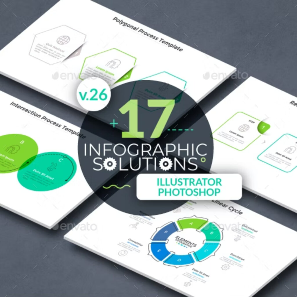 Infographic Solutions. Part 26 – MasterBundles