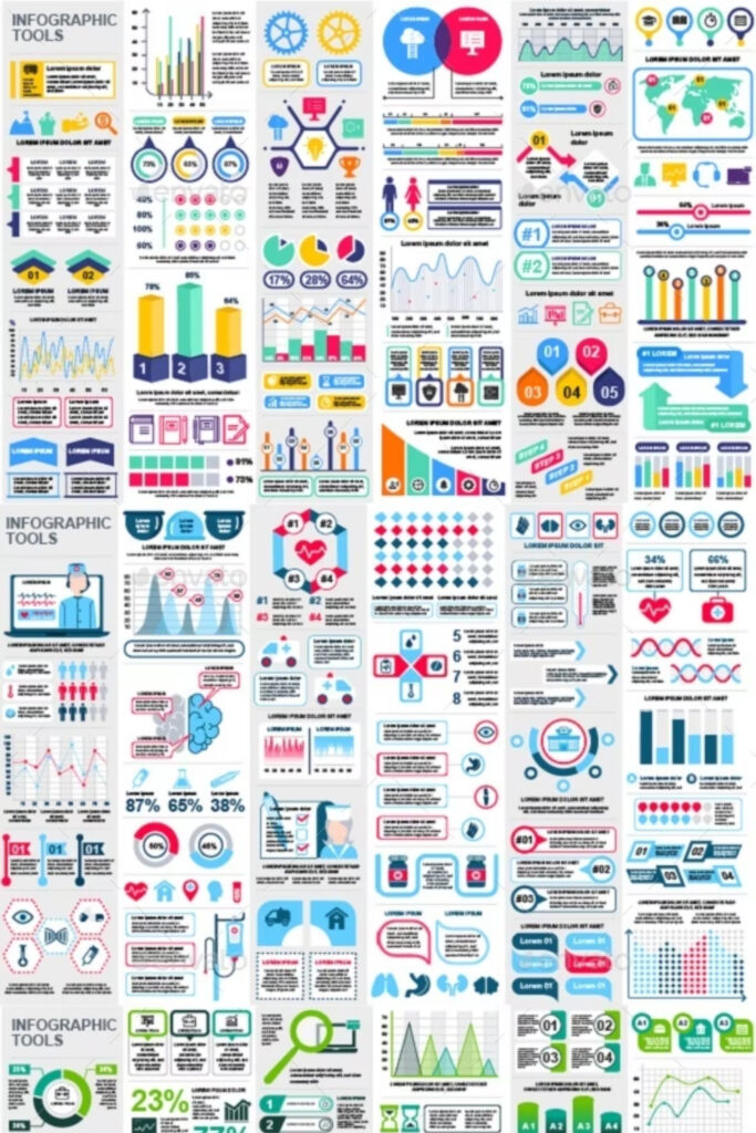 Infographics elements – MasterBundles
