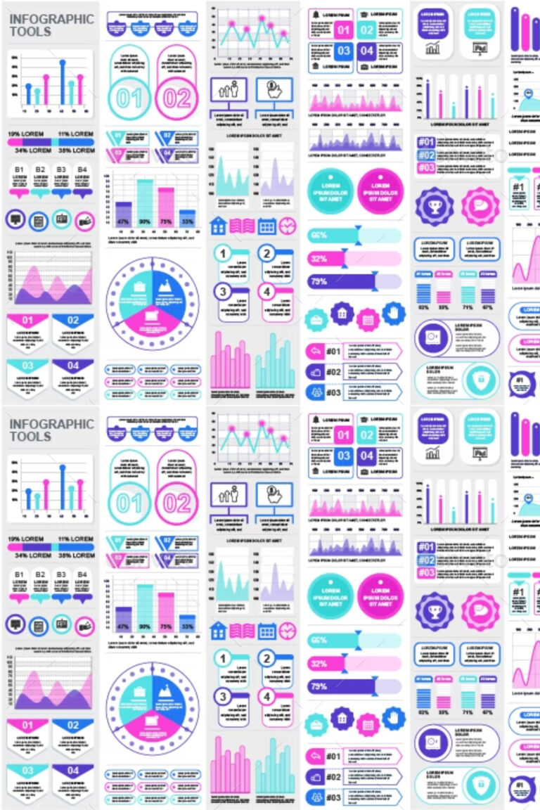 Infographics Data Visualization – MasterBundles