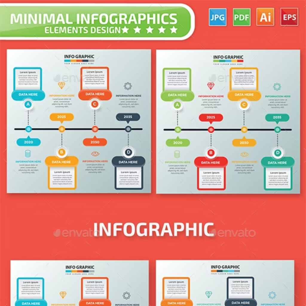 Infographics Design – MasterBundles