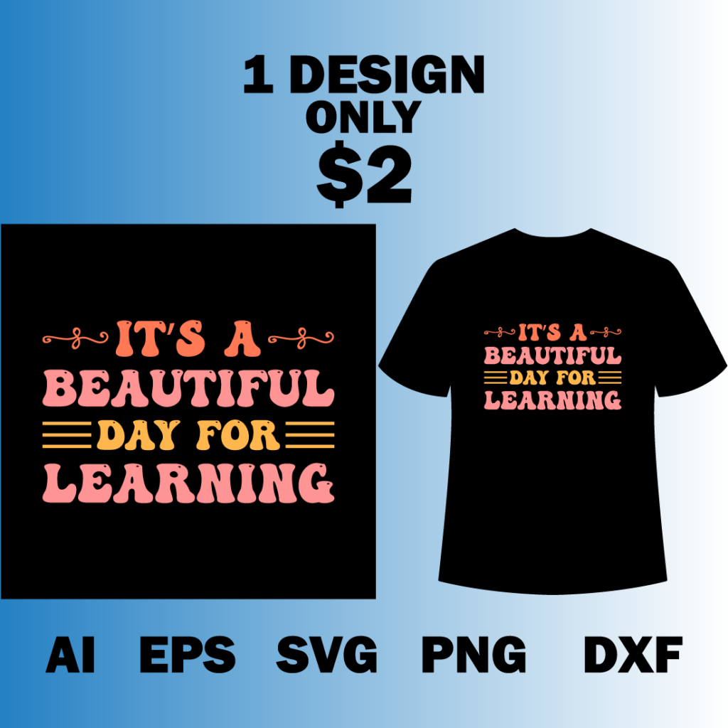 Learning Typography T-shirt Design - MasterBundles