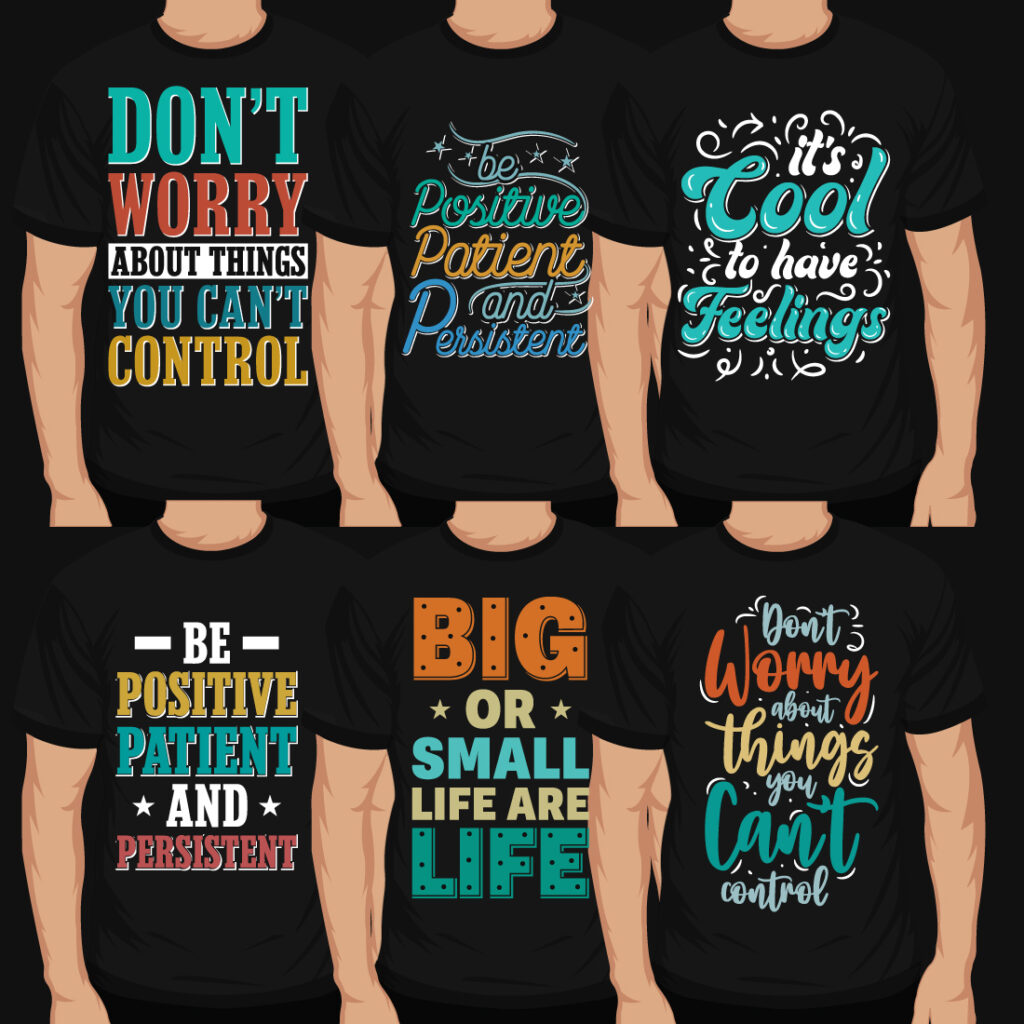 10 Best Typographic T-Shirt Designs Bundle - MasterBundles