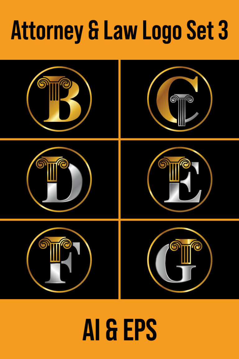 Law Firm Logo Design Concept - MasterBundles