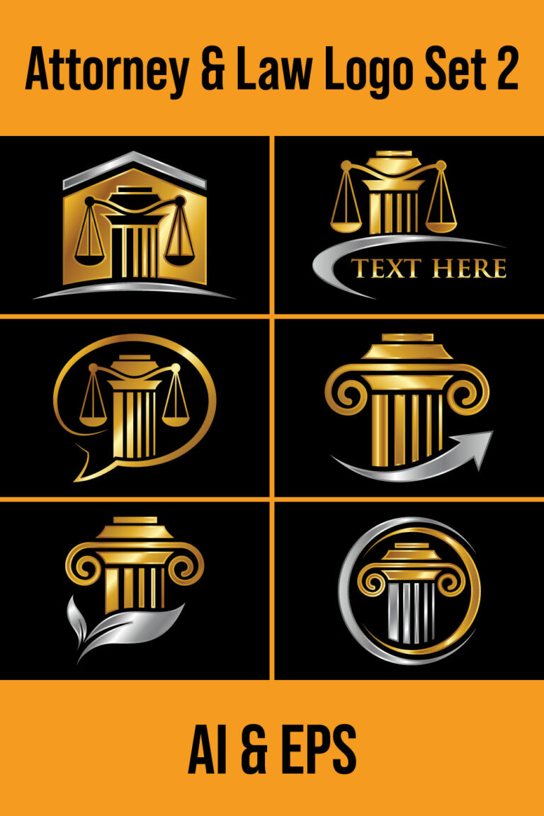 Law Firm Logo Design Concept - MasterBundles