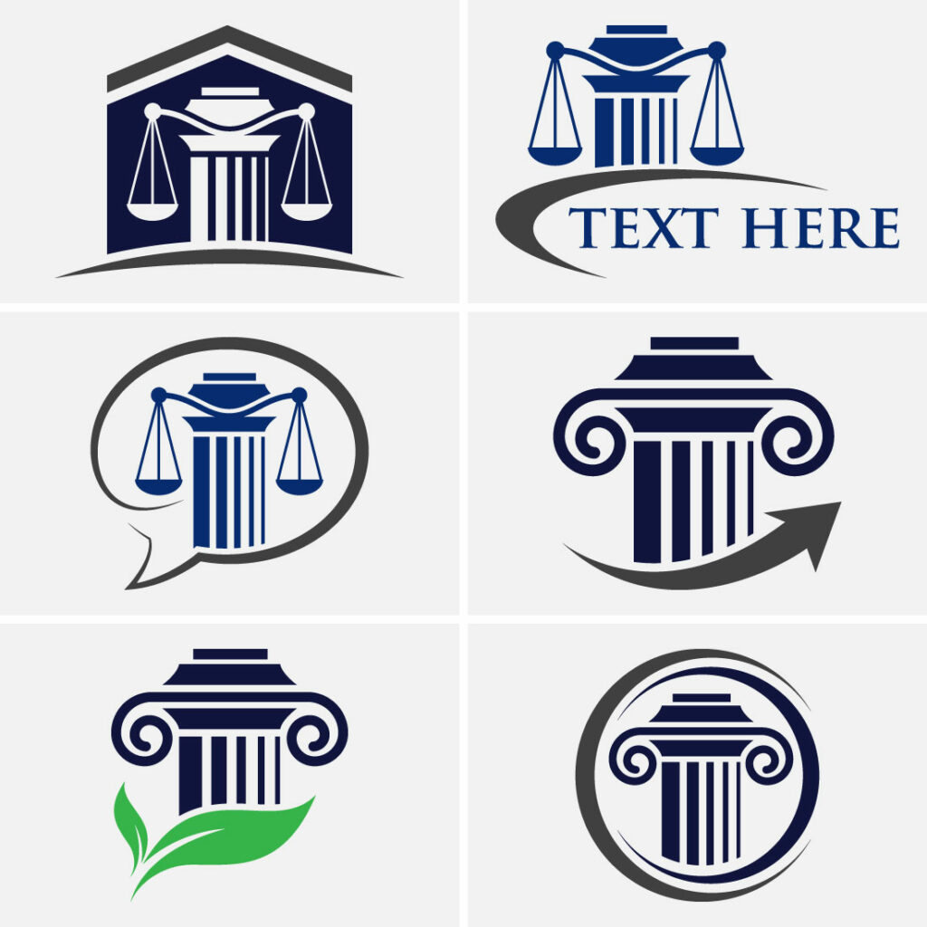 Law Firm Logo Design Concept - MasterBundles