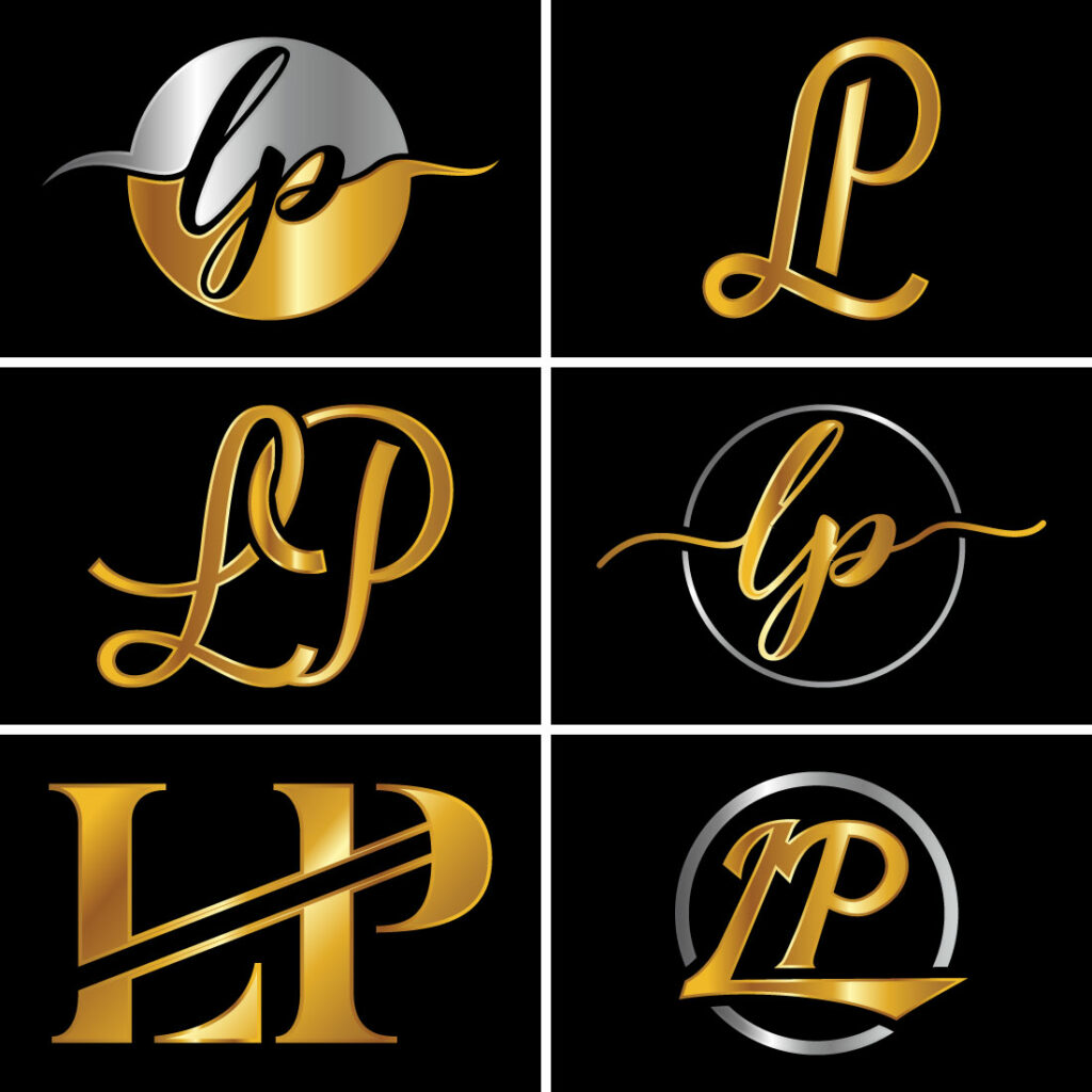 Initial Letter L P Logo Design Vector Template | MasterBundles