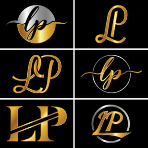 Initial Letter L P Logo Design Vector Template | MasterBundles