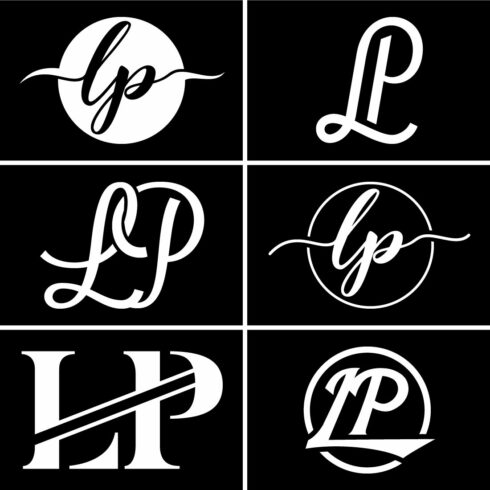 Initial Letter L P Logo Design Vector Template | MasterBundles