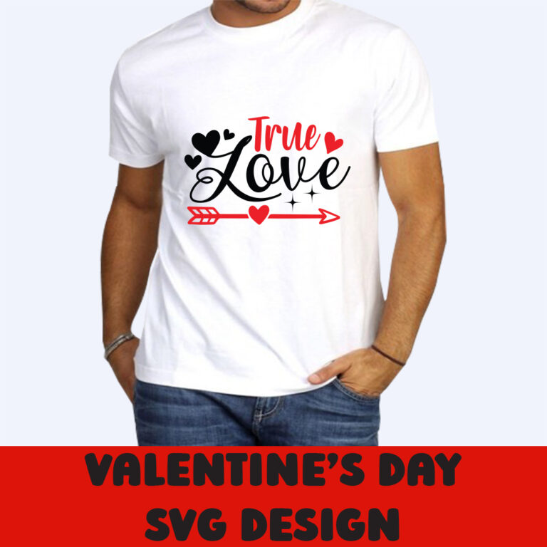 True Love T-Shirt Design - MasterBundles