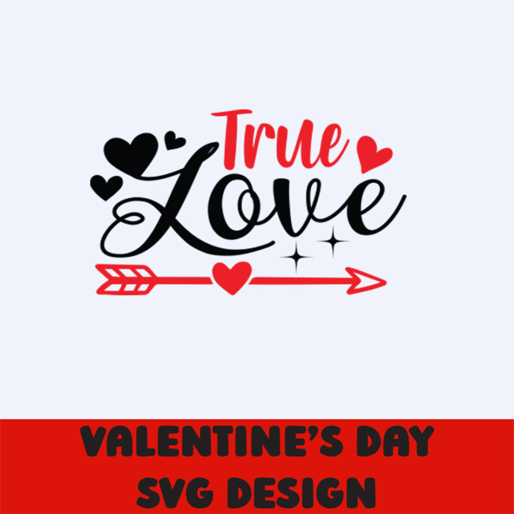 True Love T-Shirt Design - MasterBundles