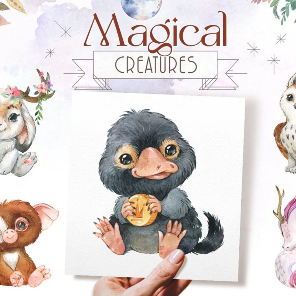Magical Creatures Collection – MasterBundles