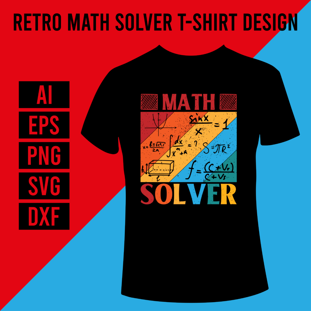 Math Solver T-Shirt Design - MasterBundles