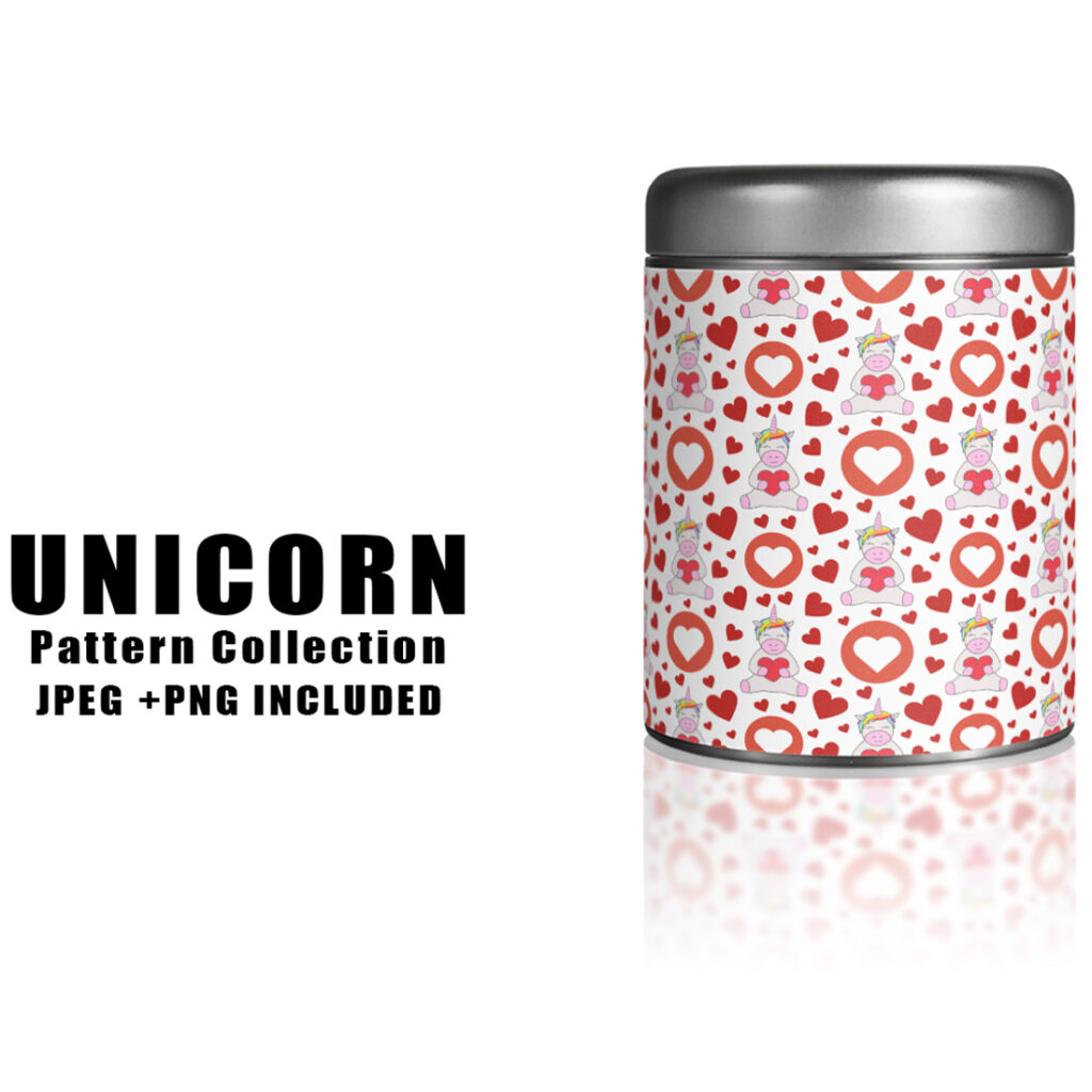 Unicorn Seamless Pattern Digital Papers - MasterBundles
