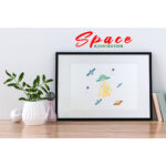 Creative Space Illustration Clipart Design Bundle V1 - MasterBundles