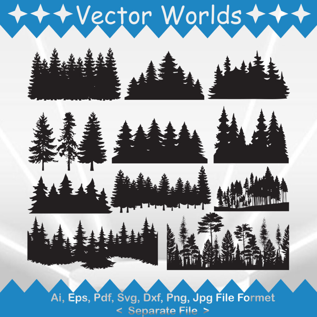 Forest SVG Vector Design | MasterBundles