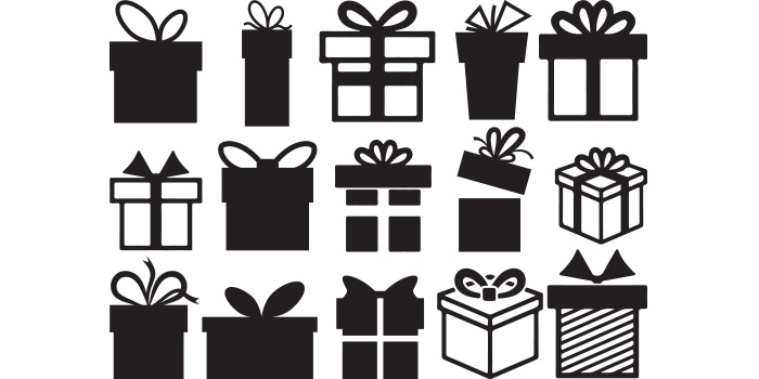 Gift Box SVG Vector Design - MasterBundles