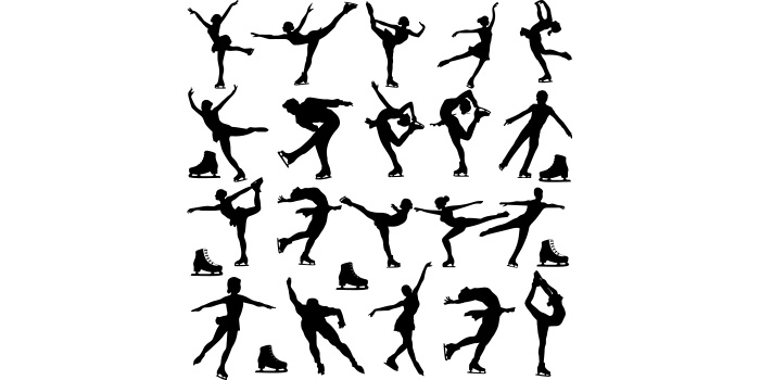 Figure skating SVG Vector Design | MasterBundles