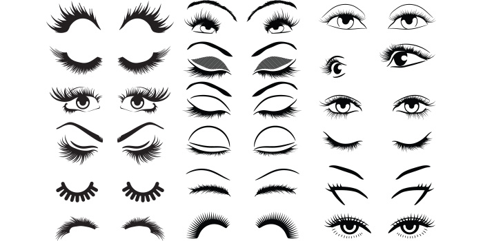 Eyebrows SVG Vector Design | MasterBundles