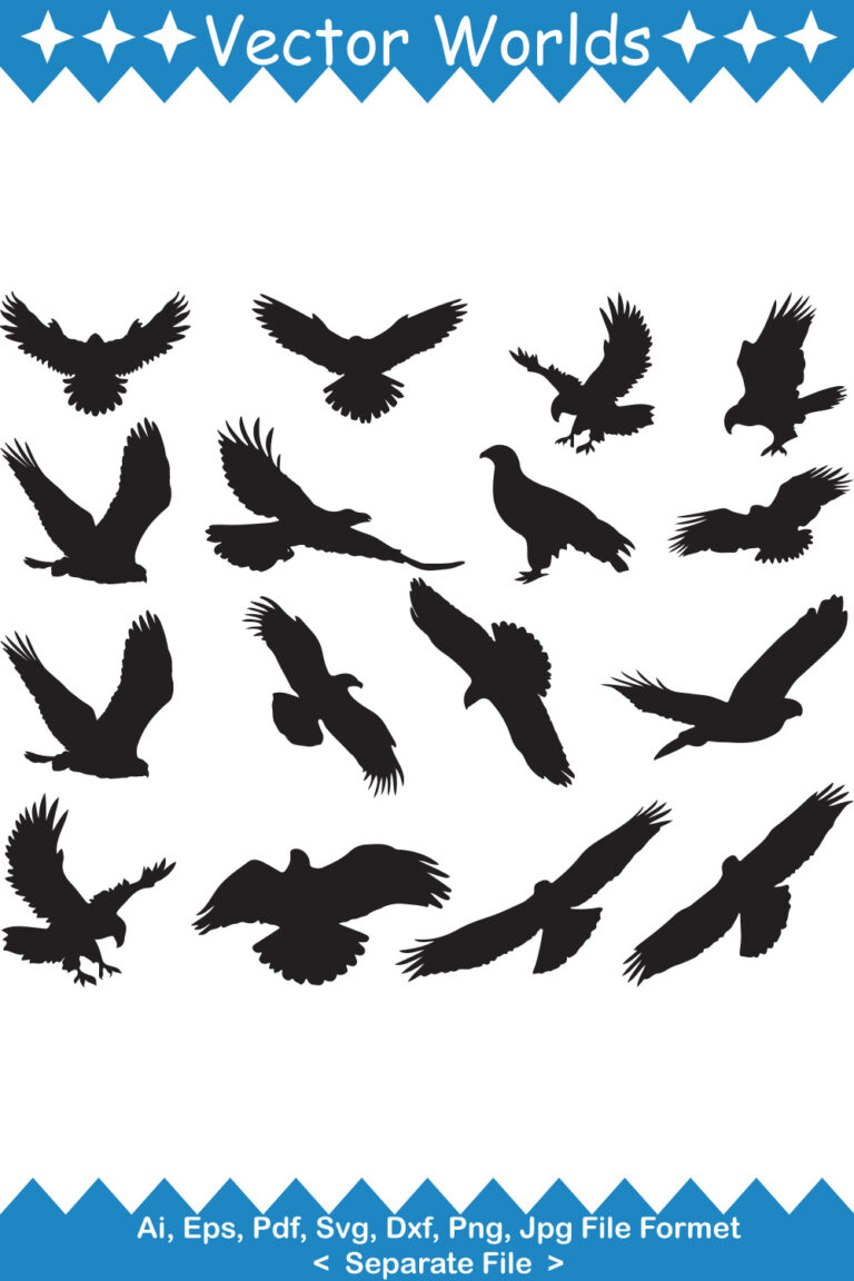 Falcon Bird SVG Vector Design | MasterBundles