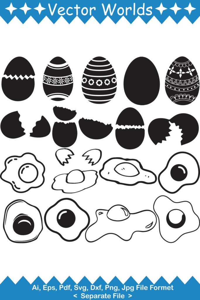 Egg SVG Vector Design | MasterBundles