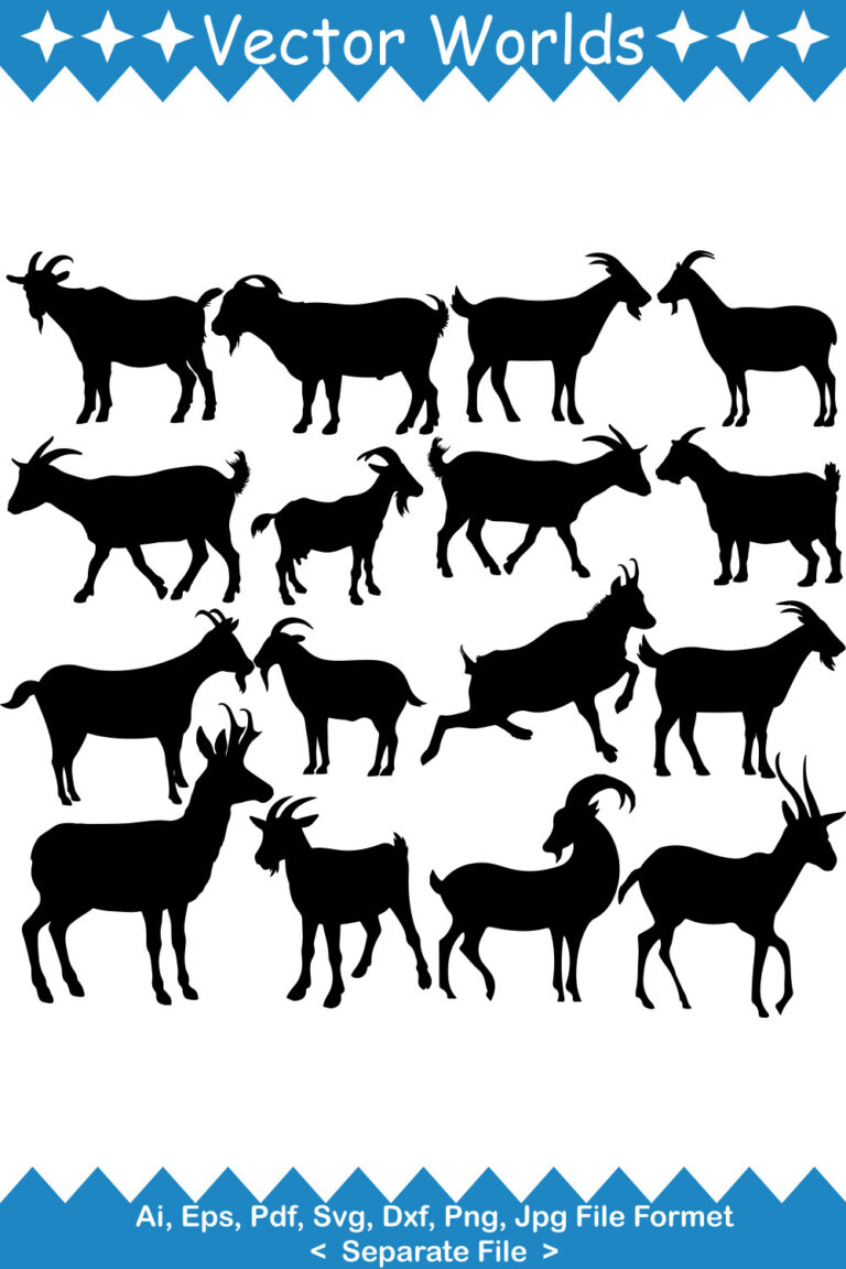 Goat SVG Vector Design - MasterBundles