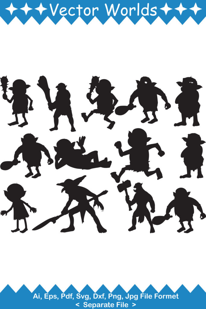 Goblin SVG Vector Design - MasterBundles