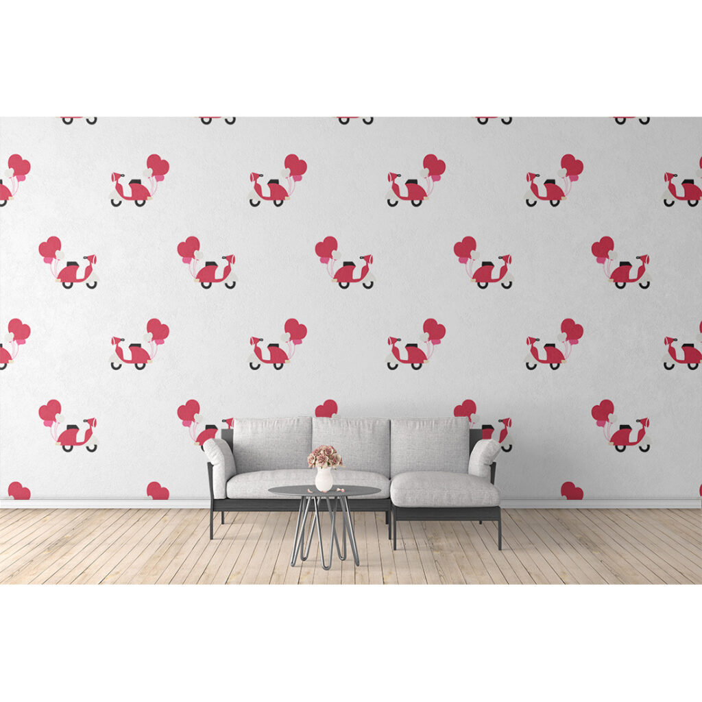 Motorcycle Seamless Pattern Digital Papers V.3 - MasterBundles