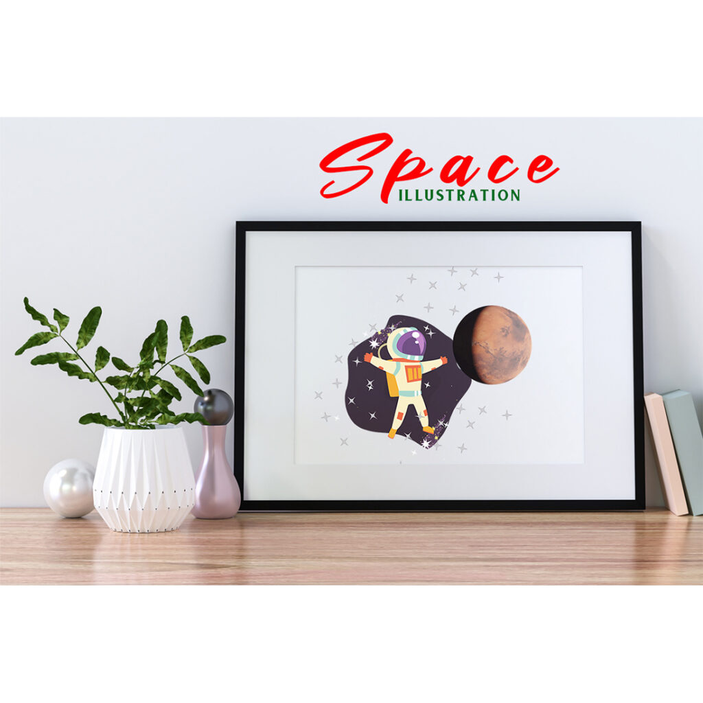 Creative Space Illustration Clipart Design Bundle V2 - MasterBundles