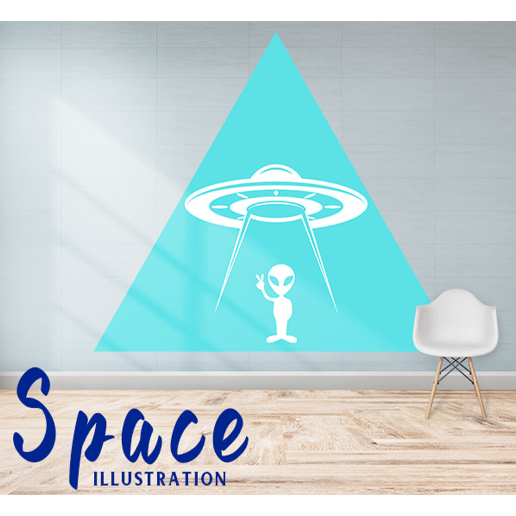 Space Illustration Clipart Design Bundle V.1 - MasterBundles