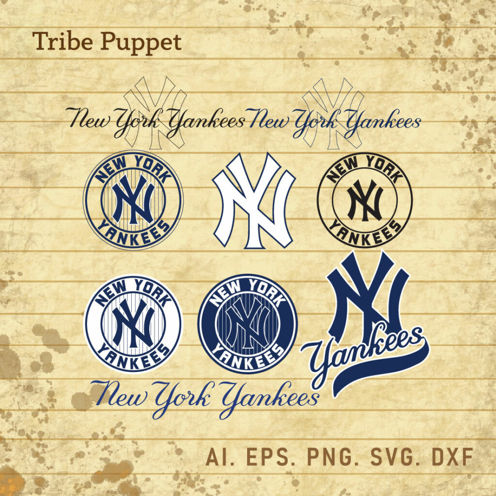New York Yankees Logo Vector Set - MasterBundles