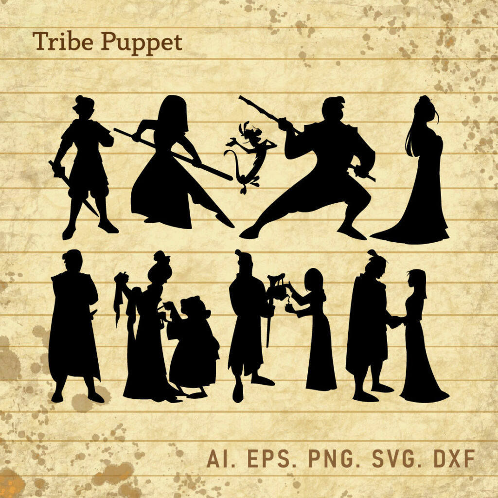 Disney Mulan Vector Set - MasterBundles