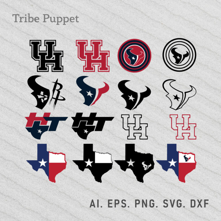 Houston Texans Logo Vector set - MasterBundles