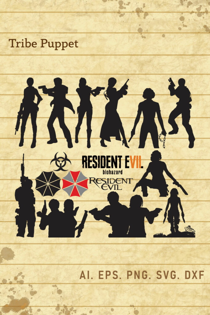 Resident Evil Vector Set - MasterBundles