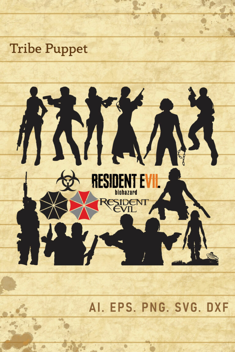 Resident Evil Vector Set - MasterBundles
