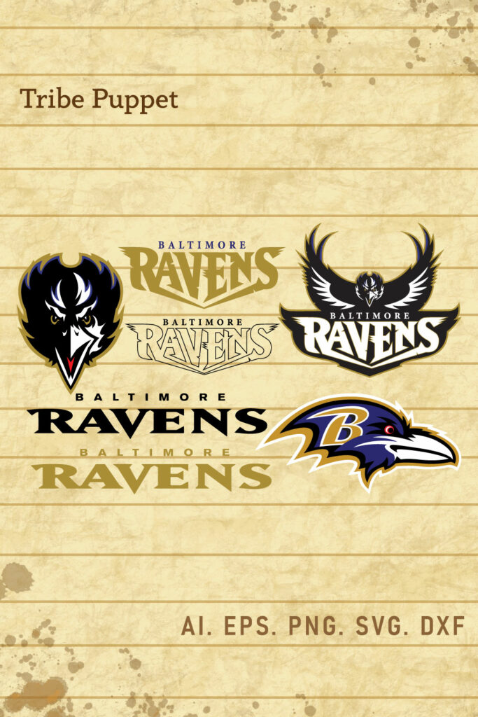 Baltimor Ravens Vector set - MasterBundles